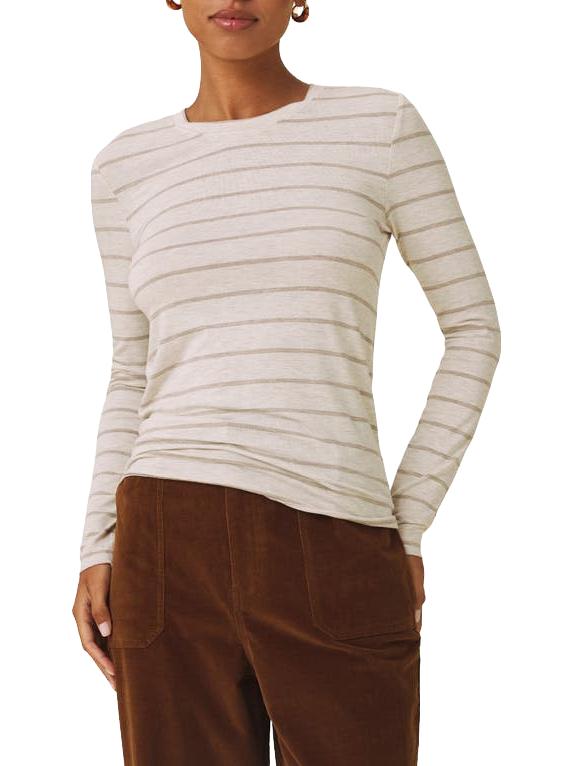 EDIKTED EDIKTED Kaeli Stripe Long Sleeve T-Shirt